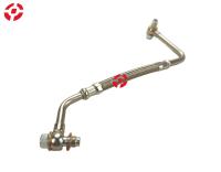 China Turbocharger oil hose Turbo oil feed pipe OE LR091576 Oil inlet tube for Land Rover Petrol turbo oil feed hose for sale