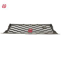 China Front bumper grille OE LR077427 LR083321 All-black silver bar grille for 2013 Land Rover modified to fit 2018 model for sale