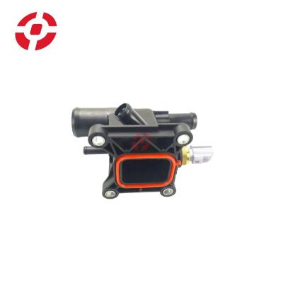China Thermostat housing water outlet for VO LVO Cooling liquid thermostat box 31316348 Plastic coolant flange for sale
