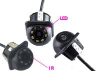 China Universal Car front Rear View Parking Camera HD Waterproof Reverse shockproof 170 degree Parking line Camera CMOS-123 for sale