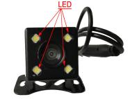 China Universal Mount metal Backup camera Front Form Cam IR Lights Night Vision HD CCD Waterproof Rear view Camera CMOS-124 for sale