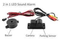China Parking Sensor 2 In 1 Car Auto Reverse Reversing Backup Radar Video System Distance Control CCD Parking Camera CMOS-450P for sale
