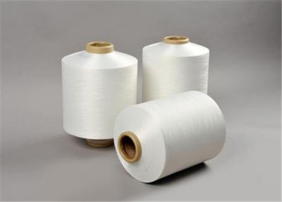 China Recycled Raw White Polyester DTY Yarn , Spun Polyester Yarn 50D/24F High Tenacity for sale