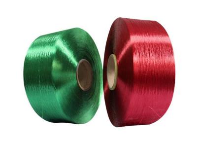 China FDY Dope Dyed Polyester Yarn 50D/ 24F , Polyester Filament Yarn For Knitting Weaving for sale