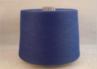 China Heavy Duty Polyester Thread 100% Polyester Yarn 20/2 AA Grade Dark Blue Color for sale