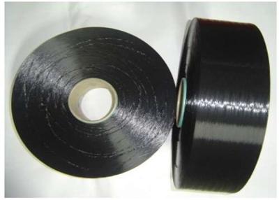 China Black Color Polyester Partially Oriented Yarn 150D/48F Ring Spun High Stretch for sale