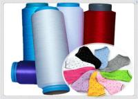 China Colored Dyed 100% Polypropylene PP FDY Yarn 150D on Plastic Core for sale