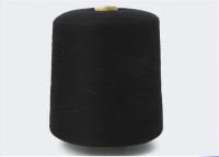 China Black Dyed Organic Cotton Yarn Regenerated For Knitting Customized for sale