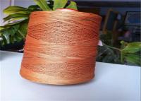 China High Strength 100% Polyester Yarn Breathable Knotless For Knitting Socks / Weaving for sale