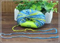 China Multi Color Novelty Acrilic Ripple Yarn Wave Yarn For Winter Sweaters / Scarf for sale