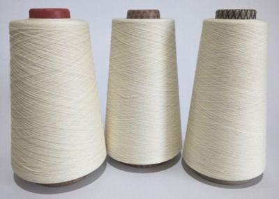 China Ring Spun Raw White Pure Cotton Yarn 21s / 2 For Knitting And Weaving for sale