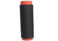 China Air Textured Polyester DTY Yarn Dope Dyed , Polyester Knitting Yarn For Curtain for sale
