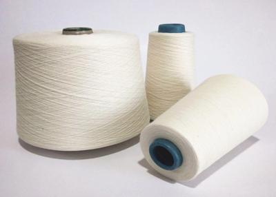China 32S Ring Spun Light Weight Cotton Yarn For Circular Knitting Machine , Pure White for sale