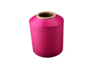 China Colored High Tenacity Polyester DTY Yarn For Sewing / Weaving , Low shrinakge for sale