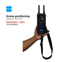 China Rainproof Handheld Drone Detector 6 Inch Screen 8000mAh Battery Early Warning System for sale