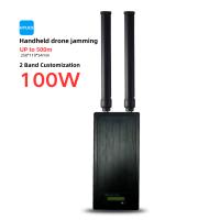 China Portable Anti UAV Device 2.4G 5.8G Drone Jammer 50W 4kg Lightweight for sale