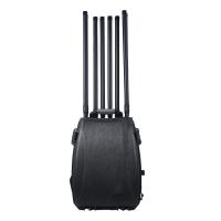 China WS08 Backpack Mounted Plastic Anti Drone Device 8 Channel 50W 25AH for sale