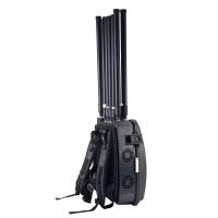 China WS08 Backpack Mounted Plastic Anti Drone Device 8 Channel 50W 25AH for sale