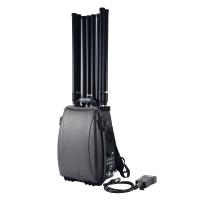 China WS08 Backpack Mounted Plastic Anti Drone Device 8 Channel 50W 25AH for sale
