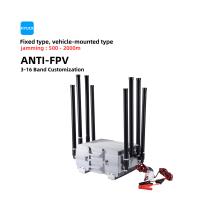 China High‑Power 8‑Channel UAV Jammer Omnidirectional Fiberglass Antenna Anti‑Drone Suppression Unit for sale