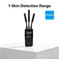 China Handheld drone detection equipment for the 300-13400MHz frequency band, supporting RemoteID detection. for sale