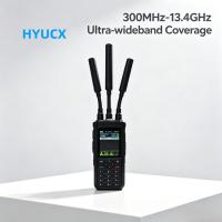 China Handheld drone detection equipment for the 300-13400MHz frequency band, supporting RemoteID detection. for sale