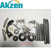 China Akzen Complete Timing Chain Kit For Audi EA839 2.9T 3.0T TFSI V6 Turbo Engine OEM 06M109229AA 06M109450P for sale