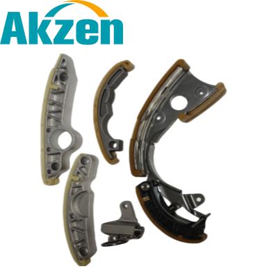 China Akzen Complete Timing Chain Kit For Audi A6 C6 2.4L V6 BDW Engine OEM 06E198119A 06E109229F for sale