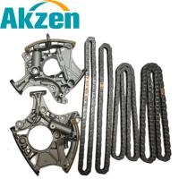 China Akzen Complete Timing Chain Kit For Audi A6 C6 2.4L V6 BDW Engine OEM 06E198119A 06E109229F for sale