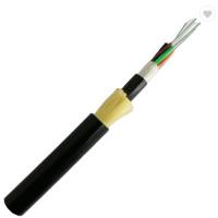 China 24cores ADSS G652D Aramid Yarn Dielectric Self Supporting Optic Fiber Cable for sale