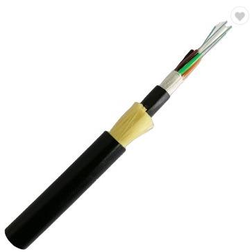 China 24cores ADSS G652D Aramid Yarn Dielectric Self Supporting Optic Fiber Cable for sale