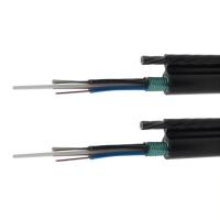 China Aerial Multicore China GYXTC8S 2-12 Core Single Mode Fiber Optic Cable for sale
