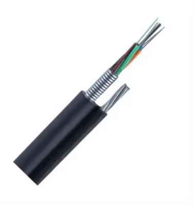 China Armored Aluminum tape Single Mode G.625D 2 4 6 8 10 12 Core Gyxtc8a Figure 8 Fiber Optic Cable for sale