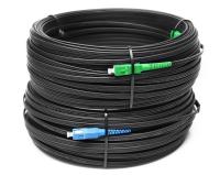 China FTTH SingleMode Fiber Optic Patch Cable with G652D/G657A1/G657A2 Fiber for Outdoor Optical Drop Cable for sale