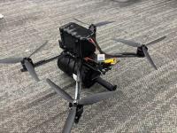 China FPV Fiber Quadcopter Drone With Camera 15km 0.28mm High Tensile 60-70N for sale