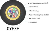 China 1-4 Core Black LSZH Indoor FTTH Drop Cable for Network Installation for sale