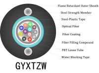 China Indoor FTTH Drop Cable with G657A Fiber Model 200N Tensile Strength and Customizable Length for Reliable Connectivity for sale