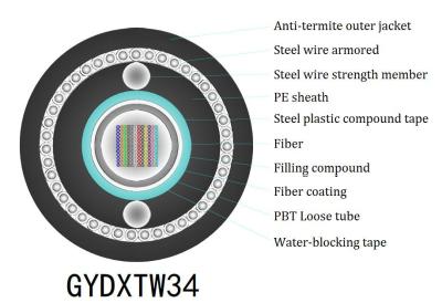 China 1-4 Core Indoor FTTH Flat Drop Cable G657A Fiber Model for Fast Data Transfer for sale
