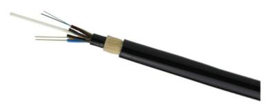 China ADSS Fiber Optic Cable with Non-Metallic Reinforcing Member, Loose Tube Type, and Polyethylene Outer Sheath for Power Pole Erection for sale