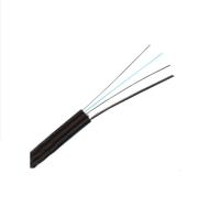 China Self Supporting Butterfly Optical Cable with Metal Reinforcement LSZH Sheath and Galvanized Steel Rope for FTTH Drop Cable for sale