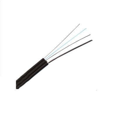 China Self Supporting Butterfly Optical Cable with Metal Reinforcement LSZH Sheath and Galvanized Steel Rope for FTTH Drop Cable for sale