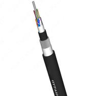 China GYTA33 G652D Outdoor Armored Fiber Optic Cable 48 Core Single Steel Wire for sale