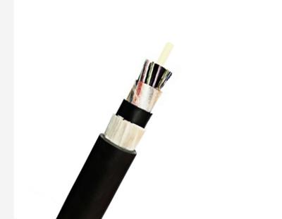 China GYFTY63 48 Core Outdoor Armored Fiber Optic Cable Longitudinal Steel Tape for sale