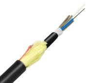 China 48 Core Aramid Yarn Single Mode ADSS Fiber Optic Cable Self Supporting for sale