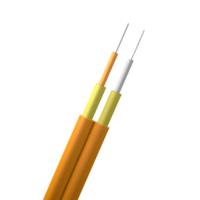 China GJYXFCH Duplex Zipcord Tight Buffer Indoor Steel Wire Fiber Optic YTTX for sale