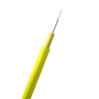 China Tight Buffer Simplex Indoor Communication Fiber Optic Cable With TPU LSZH Jacket for sale