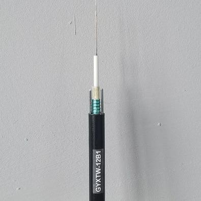 China GYXTW G652d Outdoor Armored Fiber Optic Cable Single Mode 12 Core for sale