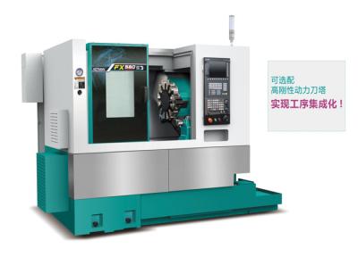 China Industrial Precision CNC Lathe FX580 6000rpm 2-Axis with 320mm Max Diameter and 600mm Center Distance for sale