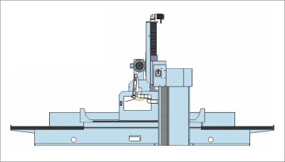 China P1020 Gantry Type Machining Center with Siemens 828D CNC System, 3500 RPM Grinding Speed and Micron-Level Precision for sale