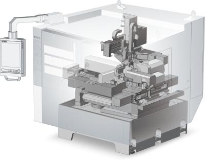 China Hotman H3 Four Axis CNC Step Down Grinding Machine 0.05-20mm Diameter Range 5000kg Weight for sale